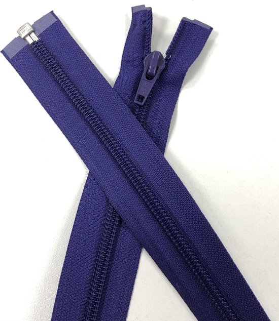 Deelbaar spiraal rits 75 cm Paars | bol.com