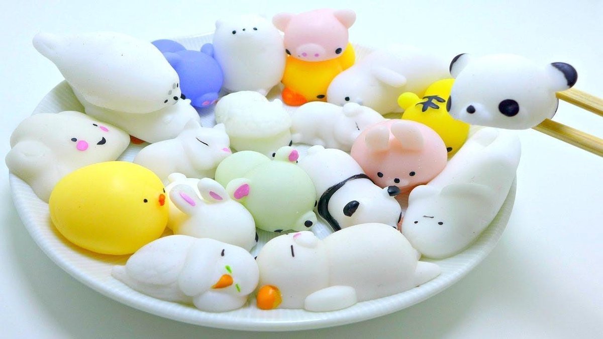 mochi squishy - 20x stuks - Dier-Fruit mix - squeeze - Fidget Toy - Pop ...