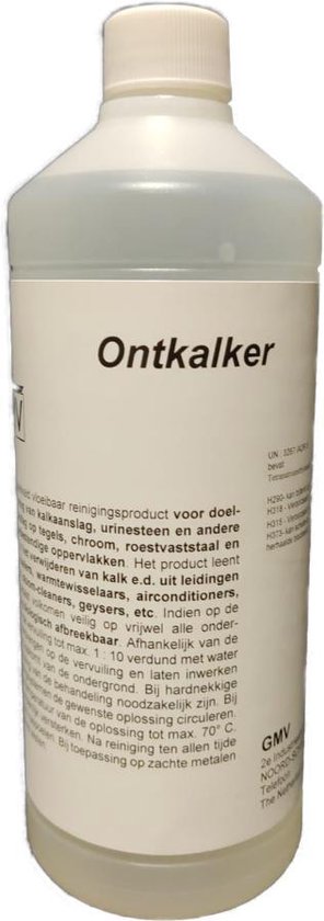 Ontkalker Vloeibaar - Universeel & Biologisch afbreekbaar ...