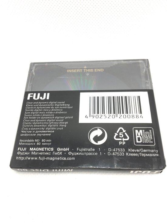 Fuji MD 80 Minidisc Recordable | bol.com