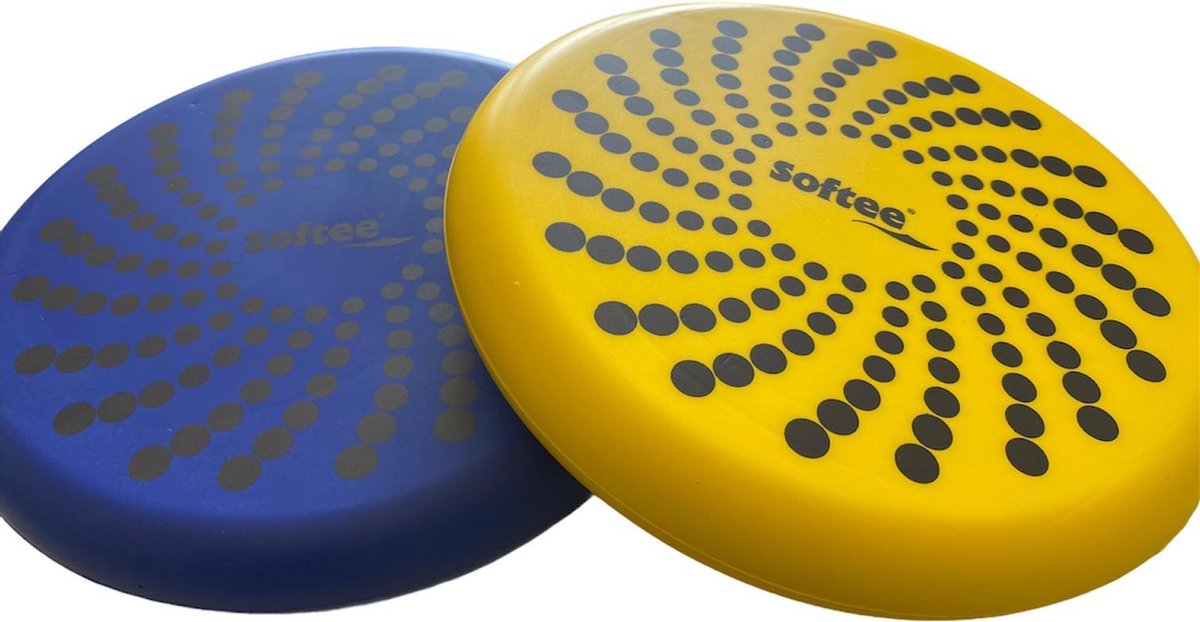 Foam Frisbee | Set van 2 | Stevige - zachte frisbee | Olifantenhuid ...