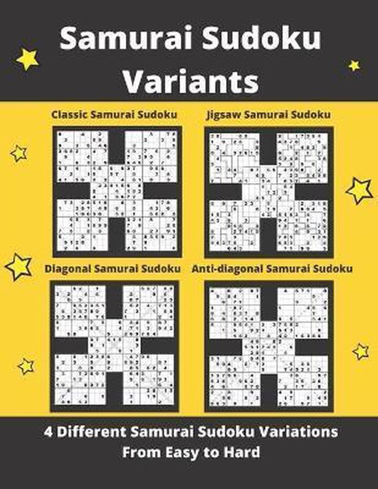 Overlapping Sudoku- Samurai Sudoku Variants, Somatomint | 9798653876646 ...