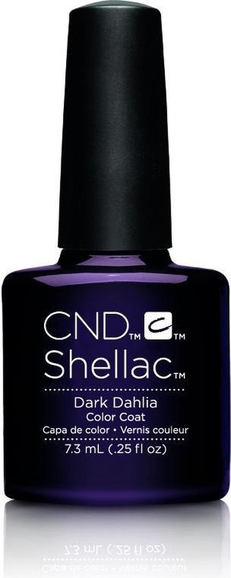 CND Shellac Dark Dahlia - Inhoud: 7,3 ml | bol.com