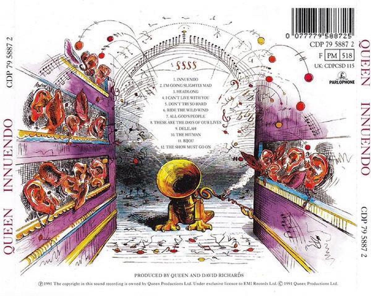 Innuendo, Queen | CD (album) | Muziek | bol