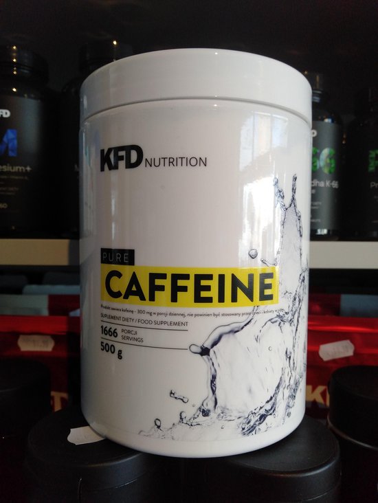 KFD NUTRITION CAFEïNE- PURE CAFFEINE - POEDER - 500g | bol.com