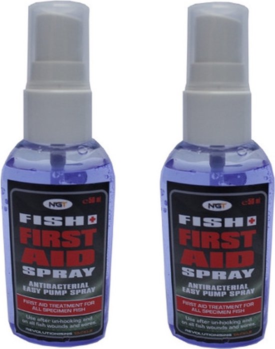 NGT First Aid Fish Spray - EHBO set voor vissen - Ontsmetten van wonden ...