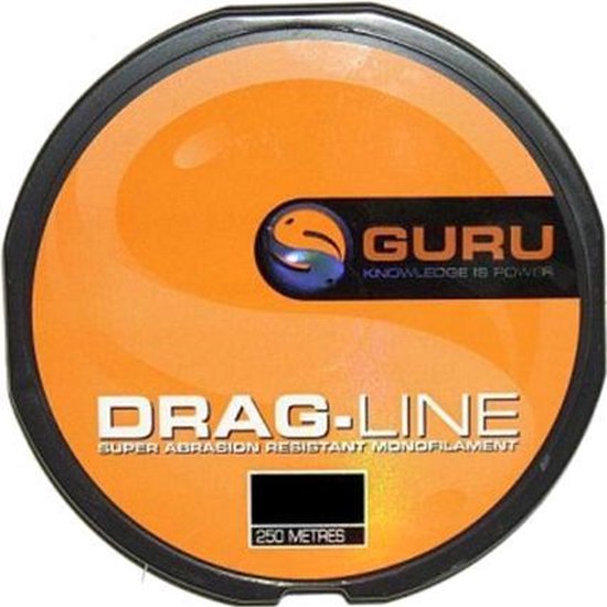 Guru Drag-Line - Nylon lijn - 0.30 mm - 15lb - 250 m | bol.com