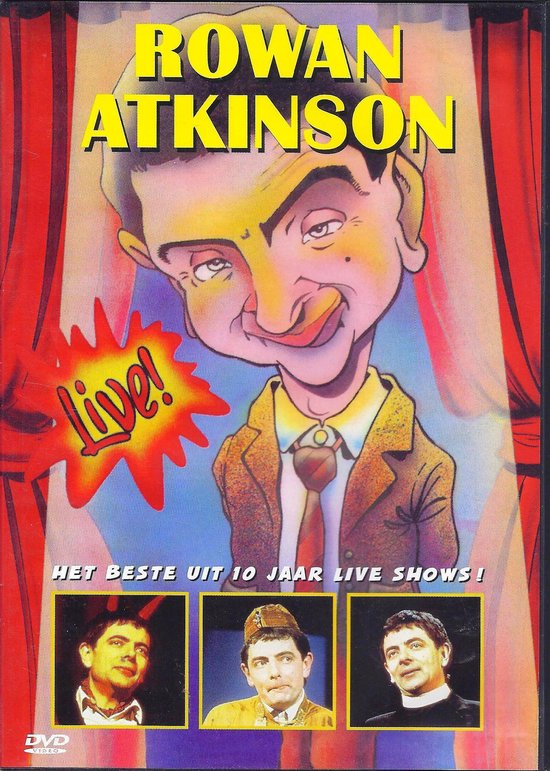 Rowan Atkinson - Live! (Dvd), Rowan Atkinson | Dvd's | bol