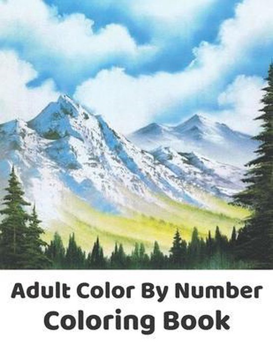 Adult Color By Number Coloring Book, Xalcort Publication ...