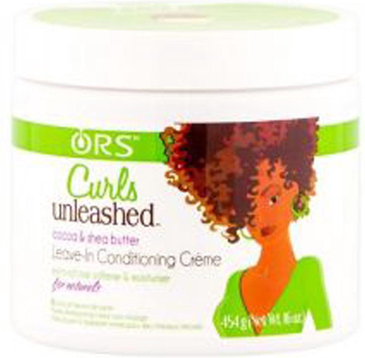 Curls Unleashed ORS Cocoa & Shea Butter Leave-In Conditioning Creme 454 ...