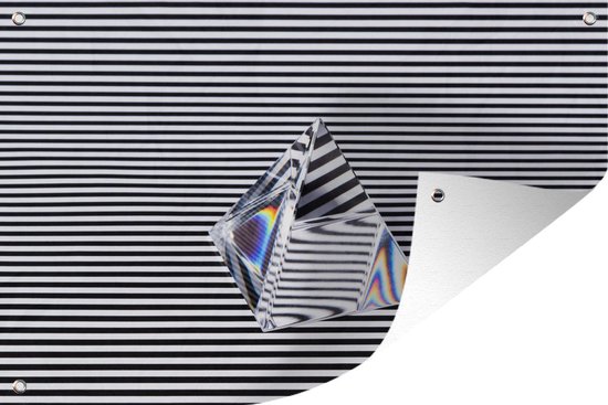 Image Prisma avec affiche de jardin illusion toile en vrac 180x120 cm ...