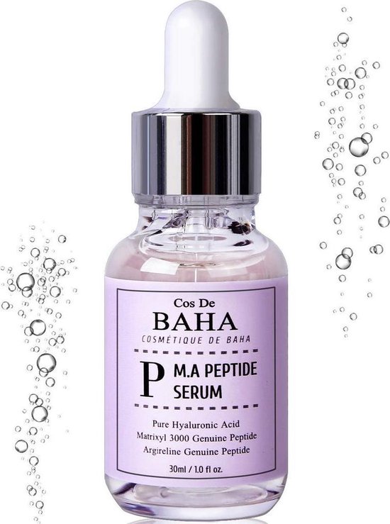Cos de BAHA Peptide Complex Serum 30ml with Matrixyl 3000 & Argireline - Heals and... | bol.com