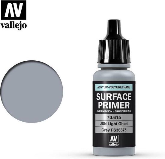 Vallejo Hobbyverf Acrylverf - 70615 USN Light Ghost Grey - Primer ...
