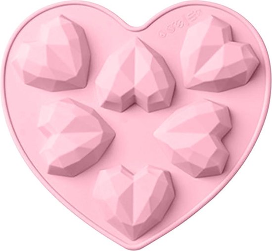 Bakvorm siliconen 3d hart | bol.com