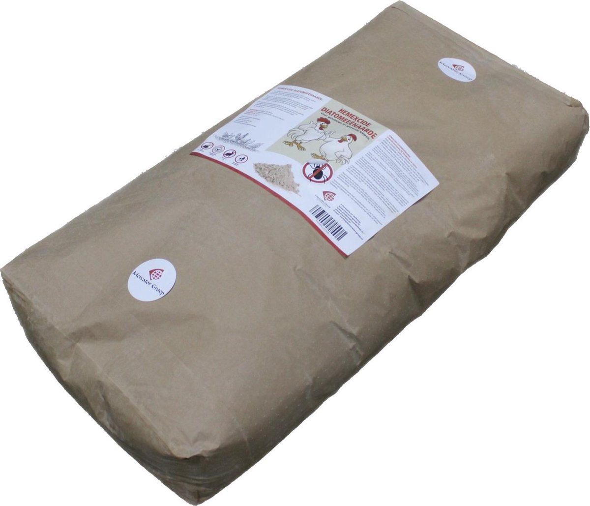 Diatomeeënaarde 25 kg zak (Hemexcide) - bloedluis en mijten - kippen ...