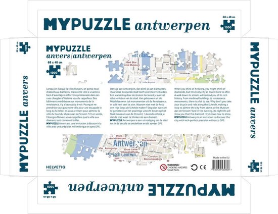Helvetiq Mypuzzle Antwerpen (1000) | bol