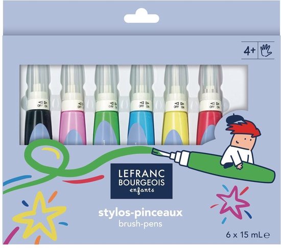 Lefranc Bourgeois Magic Brush Set 6x15ml | bol