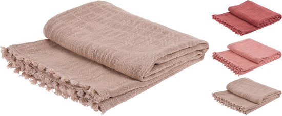 Homestyle Plaid - Decoratie - 130x170 cm 3 Assorti | bol