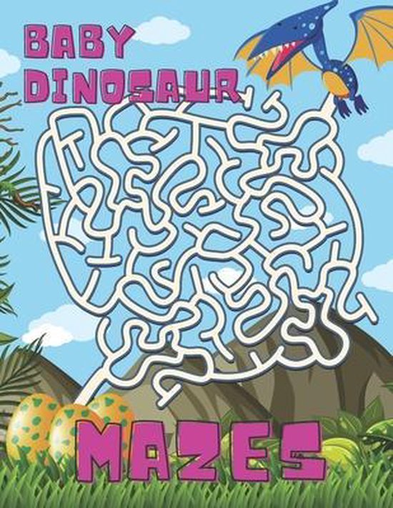 Baby dinosaur mazes, Rida Aid | 9798598236925 | Boeken | bol.com