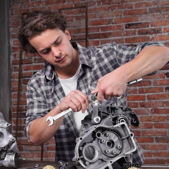 bol.com | relaxdays ringratelsleutelset 10-delig - steeksleutelset ...