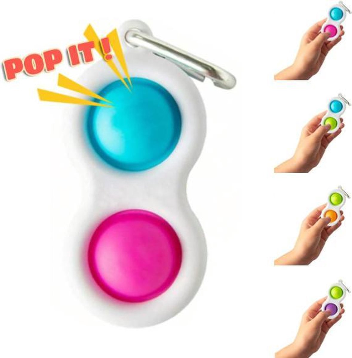 Premium Simple Dimple Fidget Toy | Pop It / Fidget Pad | Tik Tok Simpl ...