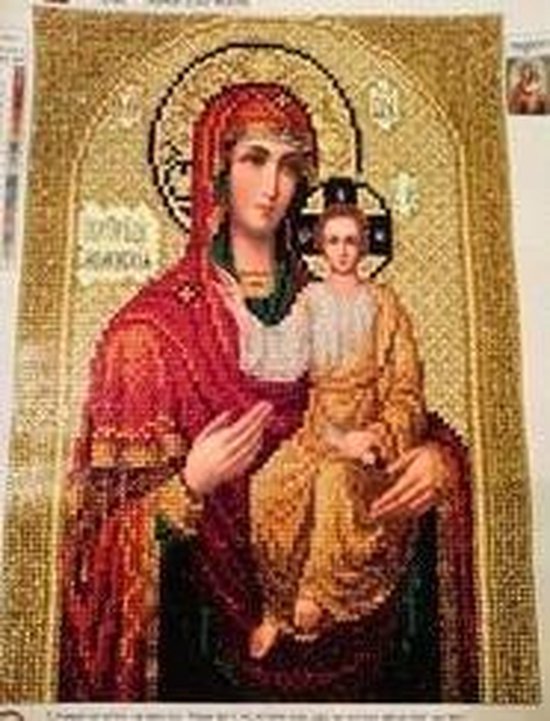 Diy religion icône point de croix diamant broderie strass peinture [24 ...