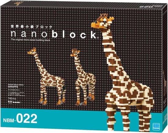 Nanoblock Giraffe - Animal DX | bol.com