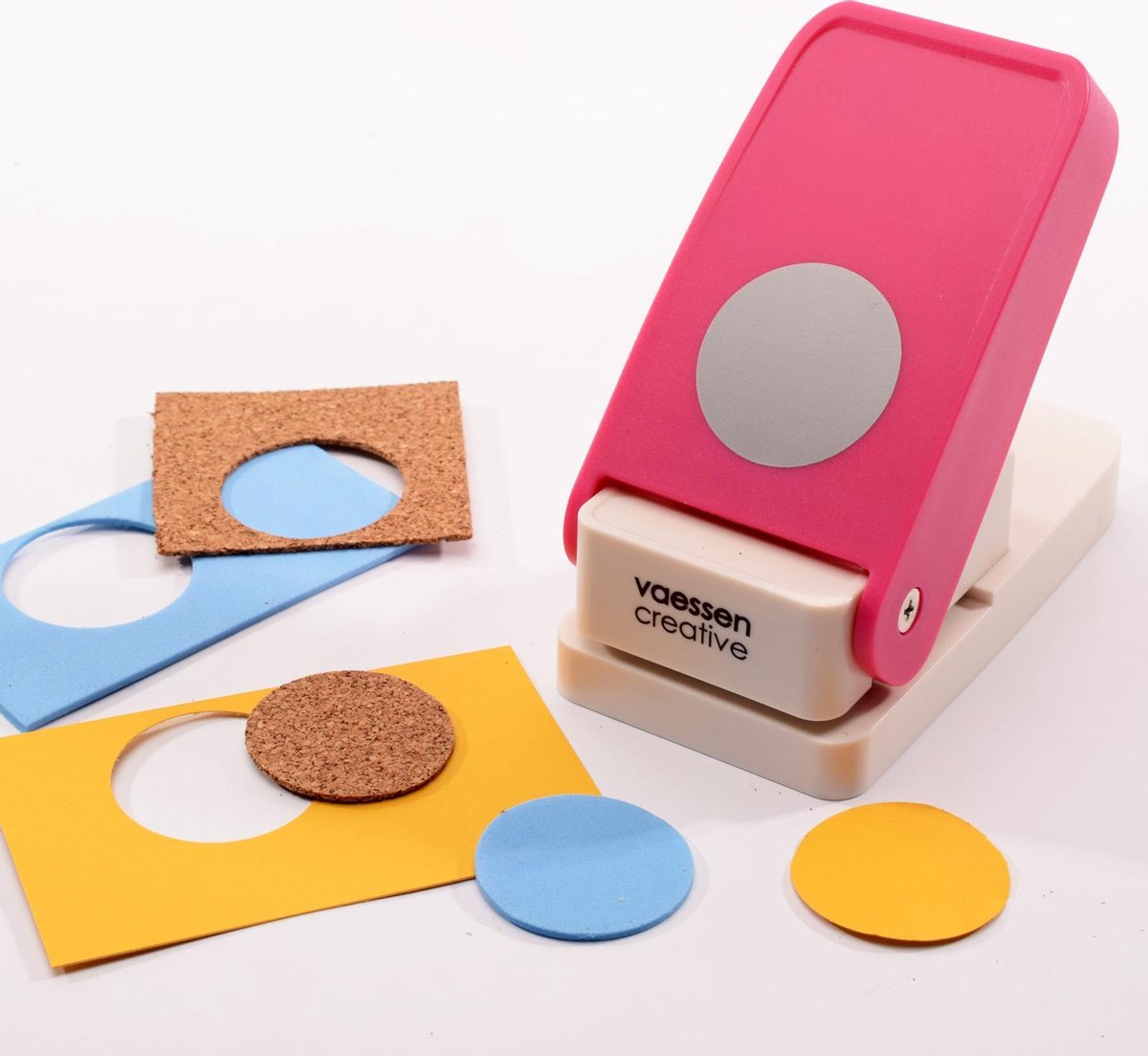 Vaessen Creative pons - Heavy duty - Cirkel Maxi | bol.com