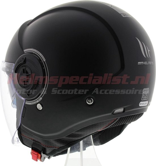 MT Jethelm Viale SV mat zwart L motorhelm scooterhelm | bol.com
