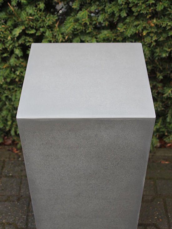 Sokkel fiber plate, 80*34,5*34,5 cm, moderne sokkel, natuursteen look ...