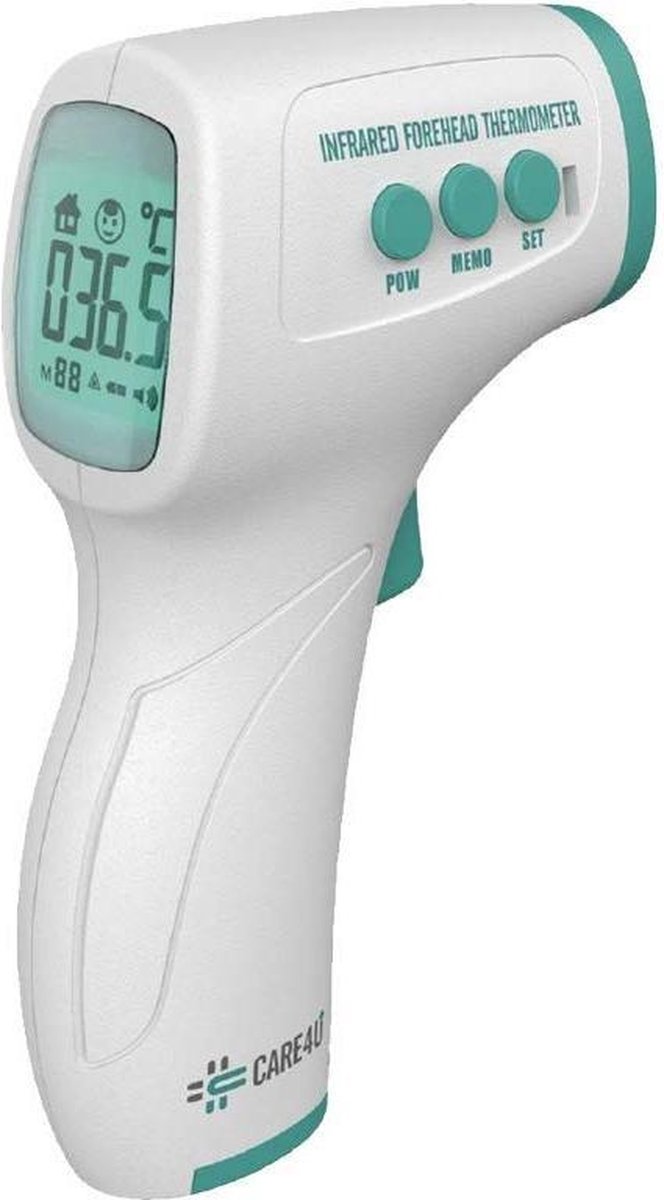 Care4U Thermometer Lichaam - Koortsthermometer - Infrarood Thermometer ...