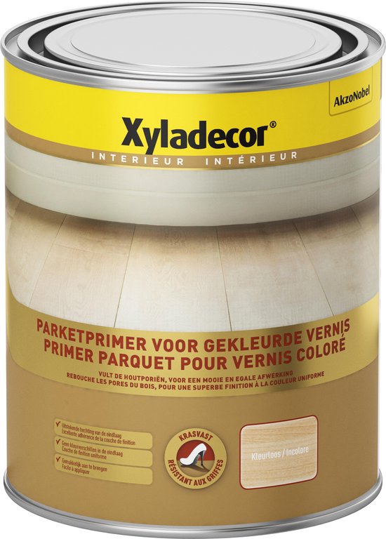 Xyladecor - Primer Voor Gekleurde Vernis - Kleurloos - 1 L | bol