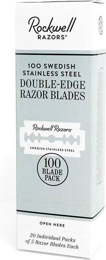 Rockwell Razors Double Edge Razor Blades 100 Stuks | bol.com