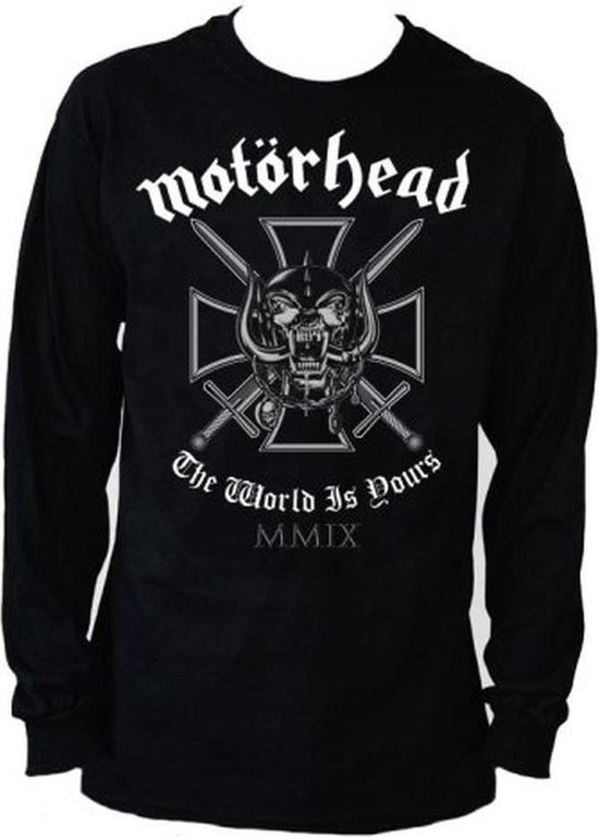 Motorhead Longsleeve shirt -S- Iron Cross Zwart | bol.com