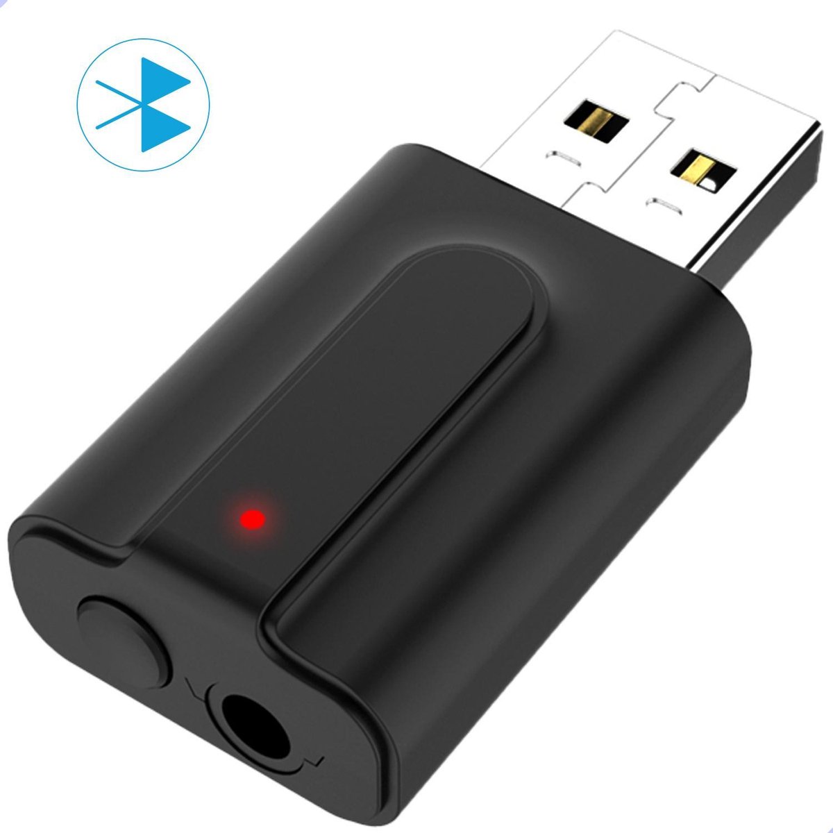 2 In 1 USB Bluetooth Zender en Ontvanger - Bluetooth 5.0 - 10 Meter Bereik - Draadloze... | bol.com