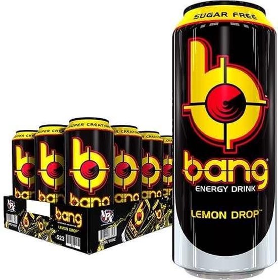 Pre-Workout - Bang Energy Drink - Citroen | bol.com