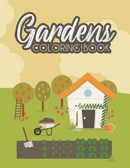 Gardens Coloring Book, Beautiful Gardens Coloring Books | 9798675717989 ...