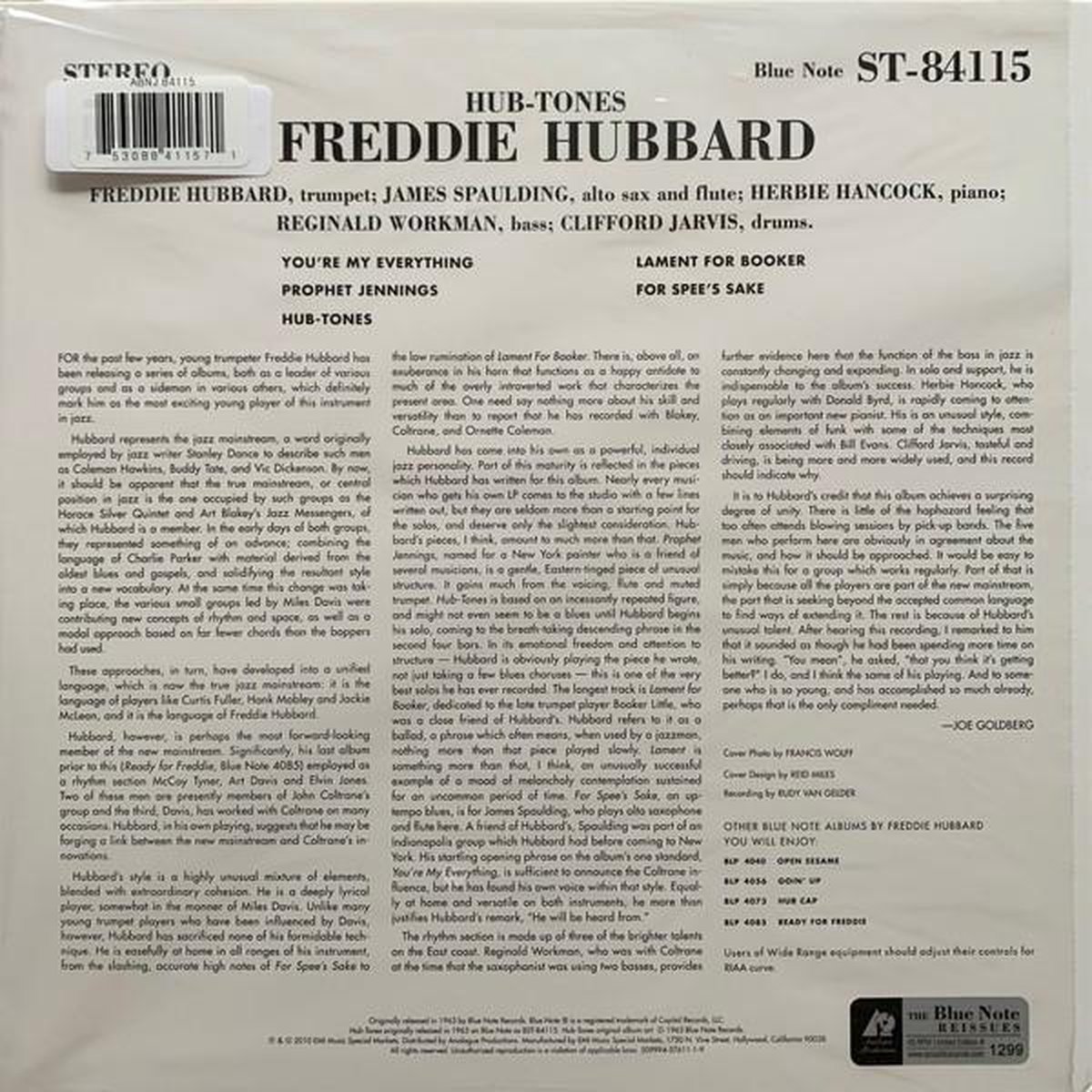 Hub-Tones, Freddie Hubbard | LP (album) | Muziek | bol