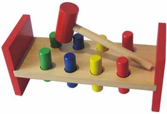 Playwood Vormenstoof geleverd samen met Playwood hamerbank hamer tik 2 ...