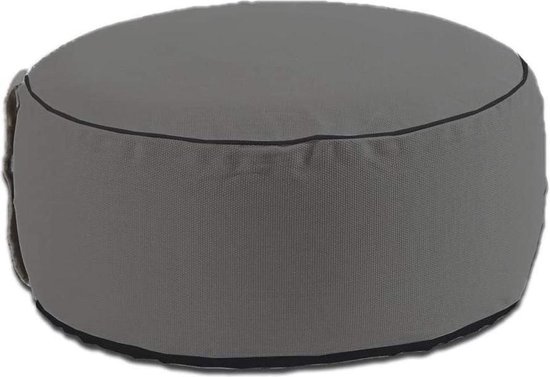 Opblaasbare poef stoel - Antraciet - Ottoman binnen/buiten tuin ...