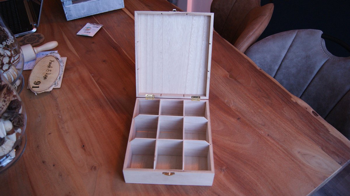 Theedoos 9 vaks | bol.com