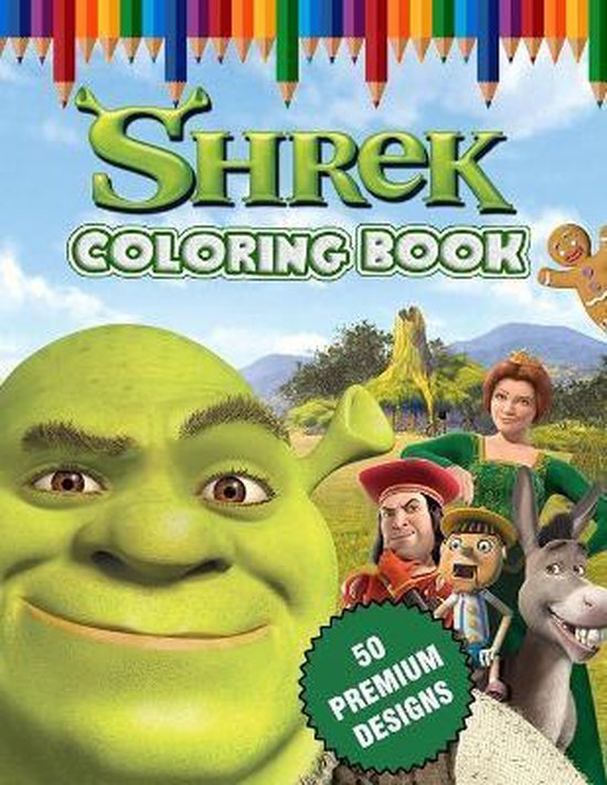 Shrek Coloring Book, David T Becker | 9798665870991 | Boeken | bol.com