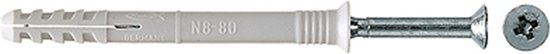 Fischer 50346 Nagelplug/slagplug NS met verzonken kop - 10 x 100mm ...