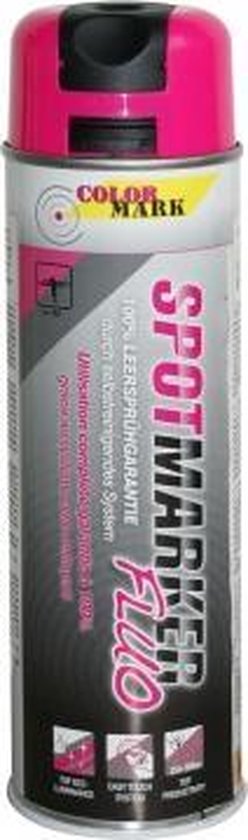 Motip Color Mark - Spray Spot/fluomarker - PINK 500ml. | bol
