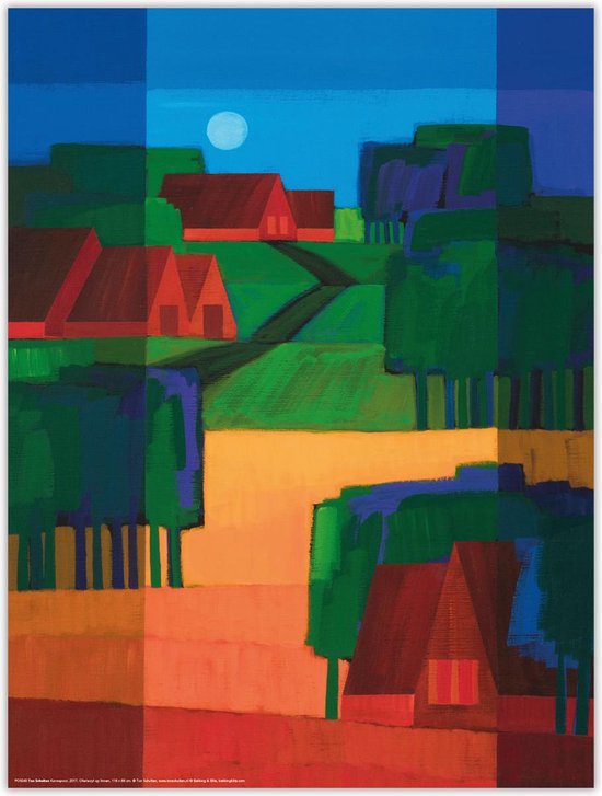 Poster: Karrespoor, Ton Schulten | bol