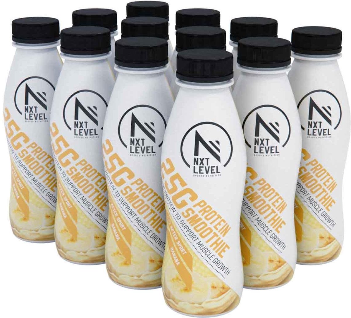 NXT Level Eiwitrijke Smoothie - Proteine shake - 12 stuks x 330ml ...