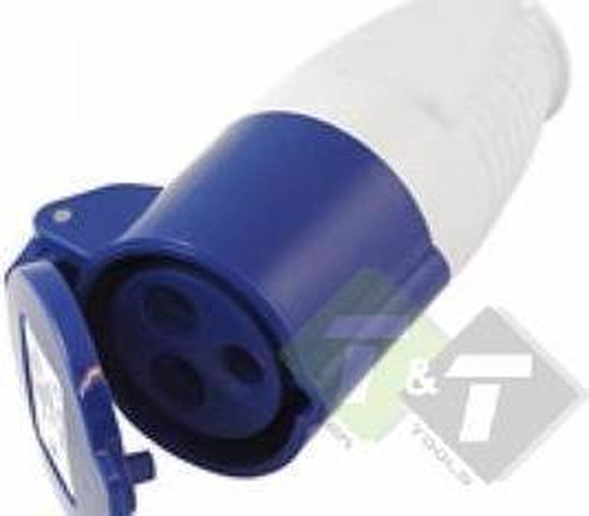 Contrastekker CEE , 3-pen, 230 Volt, 32 Ampere, CE keuring | bol.com