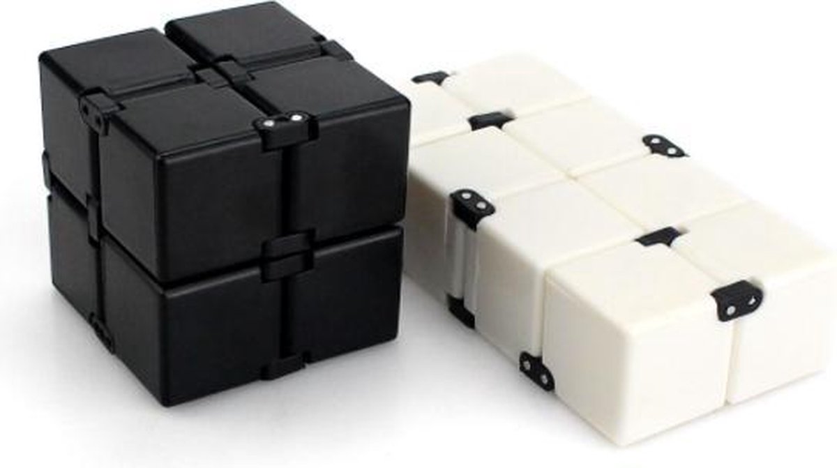 Infinite Magic Cube - Friemelkubus - Infinity Cube - Zwart | bol.com