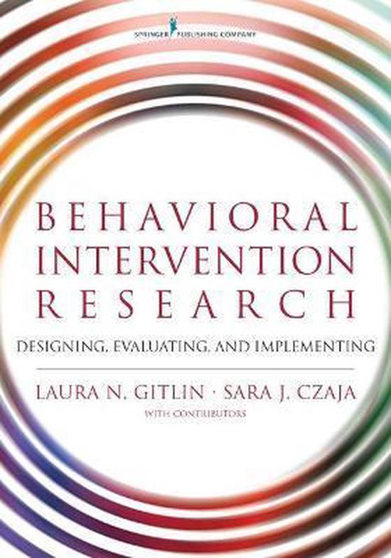 Behavioral Intervention Research | 9780826126580 | Laura Gitlin ...