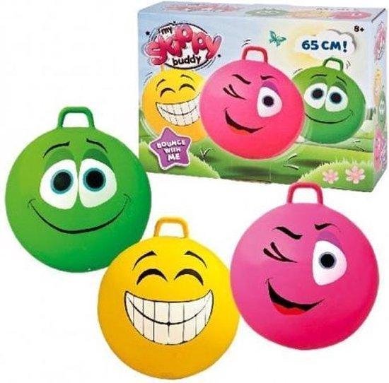 Summertime Skippy Buddy Skippybal met Gezicht 65cm Assorti - Speelgoed ...